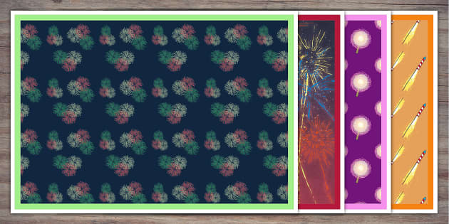 Firework Placemats | Twinkl Party (profesor hizo) - Twinkl