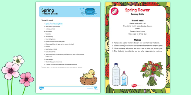 Spring Treasure Basket Ideas
