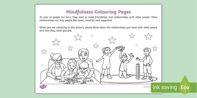 Children's Mental Health Week Growing Together KS1 Mindful Colouring ...