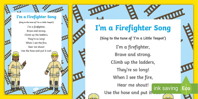 I'm a Firefighter Song (Teacher-Made)