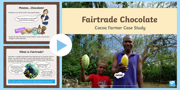 KS2 World Fairtrade Day Cocoa Farmer Case Study Activity PowerPoint