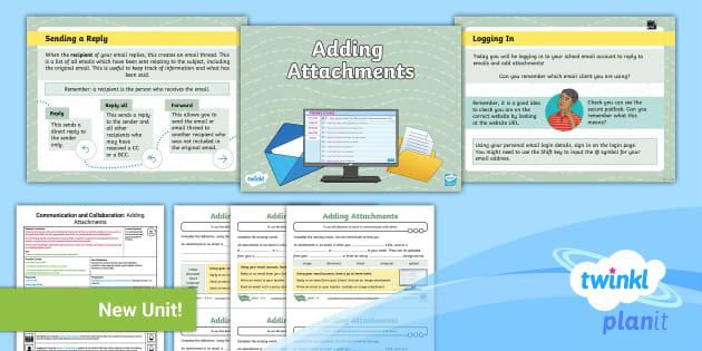 Communication and Collaboration: Adding Attachments Lesson 4
