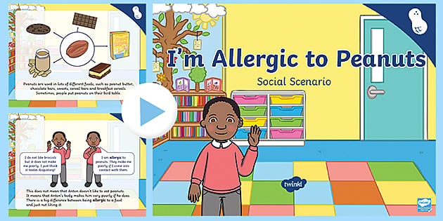 I'm Allergic to Peanuts Social Scenario
