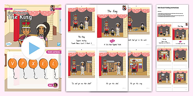 Phonics 'sh, th, th, ng' Lesson Pack Level 3 Week 3 Lesson 5