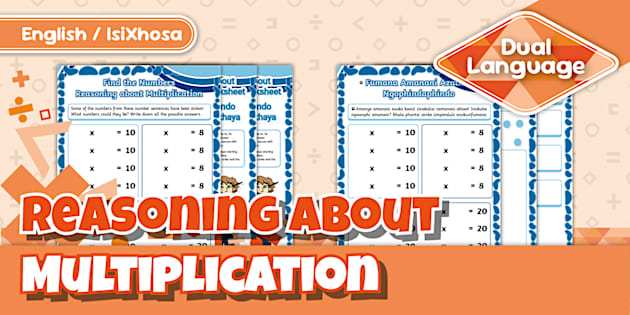 Grade 4 Maths - Reasoning About Multiplication Homework Worksheet