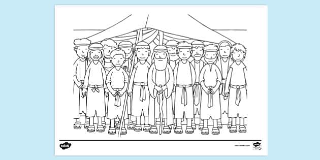 FREE! - Story of Joseph Colouring Page | Colouring Sheets