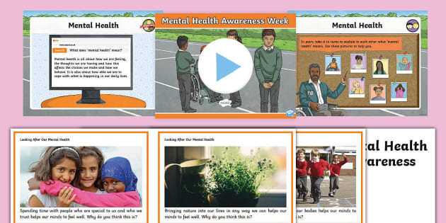 PSHE Lesson Pack UKS2 Mental Health Awareness Week Resources