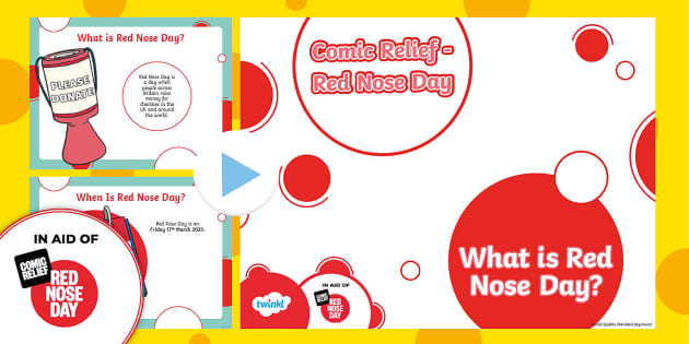 FREE! - Red Nose Day for SEND | Information PowerPoint | Twinkl
