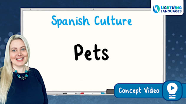 👉 Lightning Languages | Spanish | Pets Culture Concept Video