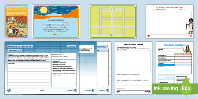 My Place on the Map Foundation IU Wk 3-4 - Twinkl