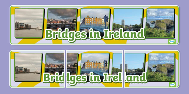 Bridges in Ireland Photo Display Banner
