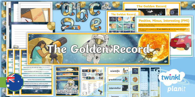 Year 6 The Golden Record Display Pack (teacher made)