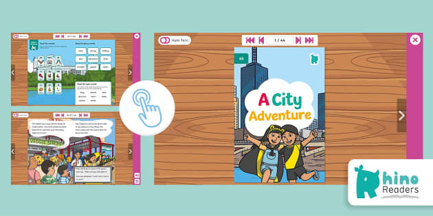 Level 6b Decodable Readers: A City Adventure (teacher made)