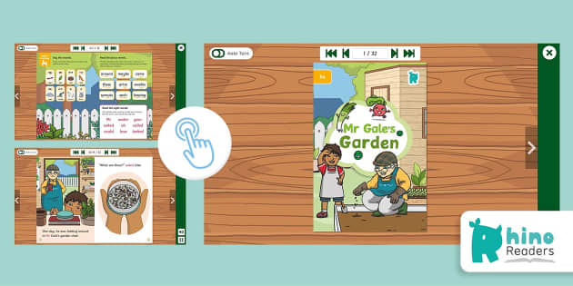 Level 5a Decodable Readers: Mr Gale's Garden (teacher made)
