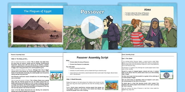 KS2 Passover Assembly Pack (Hecho por educadores) - Twinkl
