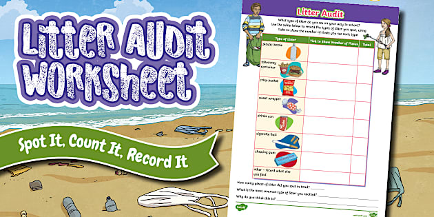 Litter Audit Worksheet