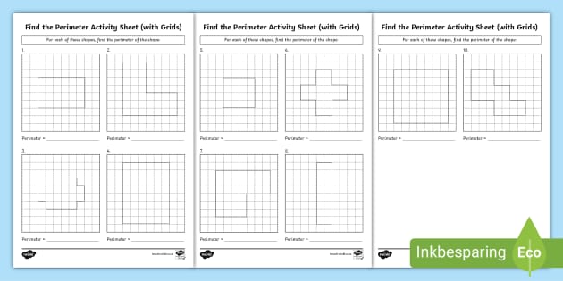 Find the Area Activity Sheet (With Grids) (teacher made)