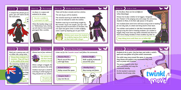 Three New Ghoulish Halloween PE Activities from Twinkl