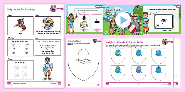 Twinkl Phonics 'igh' Lesson Pack - Level 3 Week 4 Lesson 3