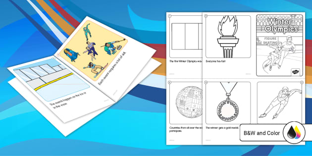 Winter Olympics Emergent Reader (Hecho por educadores)