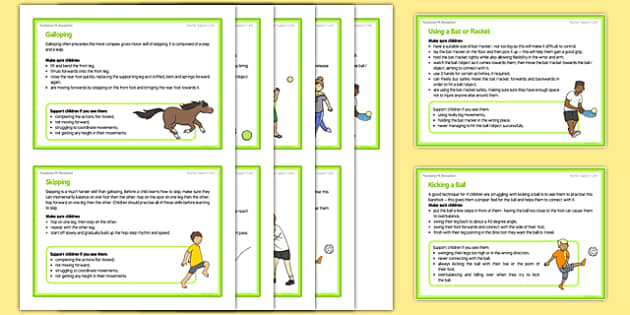 Foundation PE (Reception) Games - Best of Balls Teacher Support Cards Pack