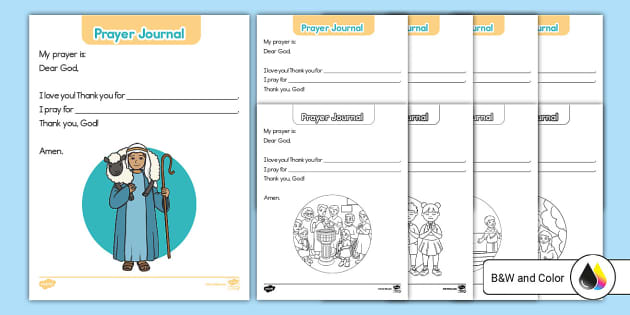 How To Pray Prayer Journal (teacher made) - Twinkl