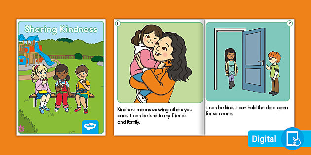 Sharing Kindness Emergent Reader eBook - Kindness Book K-1