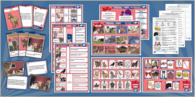 Animal Farm EAL Support Pack for Older Learners - Twinkl