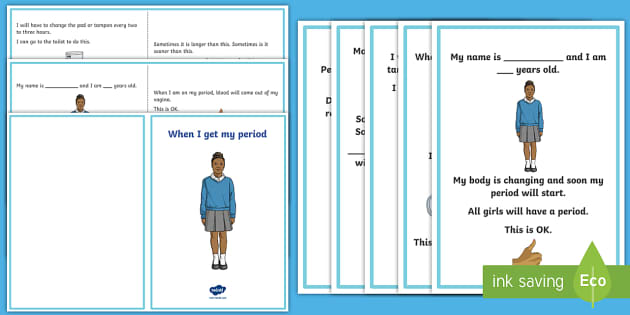 I Have My Period Social Situation - Social Story | Twinkl