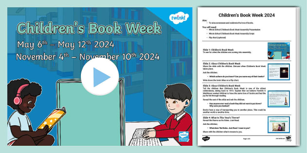 Whole School Children's Book Week Assembly Pack