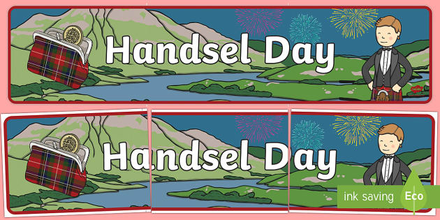 Handsel Day Display Banner (teacher made) - Twinkl