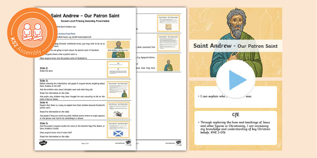 Saint Andrew PowerPoint Pack- Christian Assembly Ideas