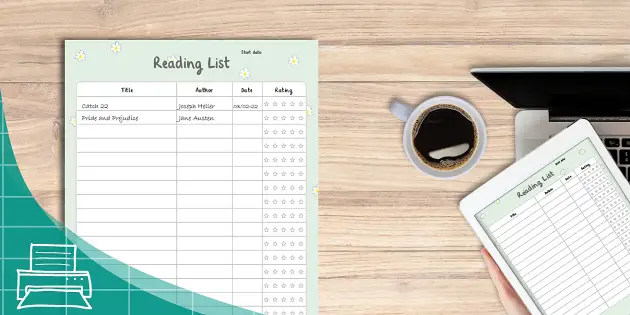 Basic Reading List Printable