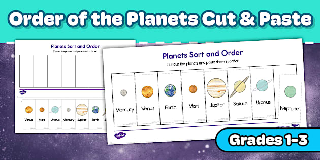 planets first grade