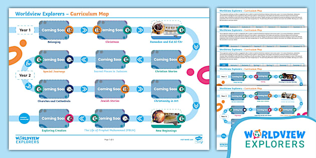 Worldview Explorers Curriculum Map (teacher made) - Twinkl