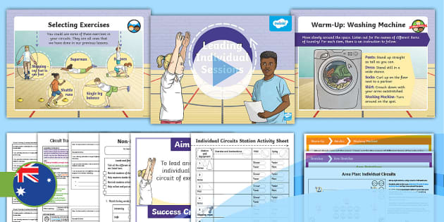 Move PE Year 6 Circuit Training Lesson 5: Leading Individual Sessions