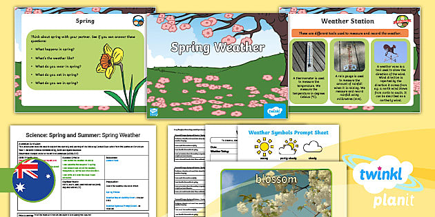 Year 1 Science Spring and Summer Lesson 2 Spring Weather