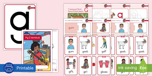 Grade R Phonics Pack G (teacher made) - Twinkl
