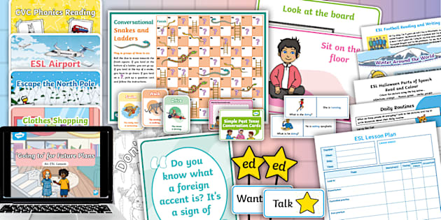 ESL First Week Lesson Plans - Twinkl