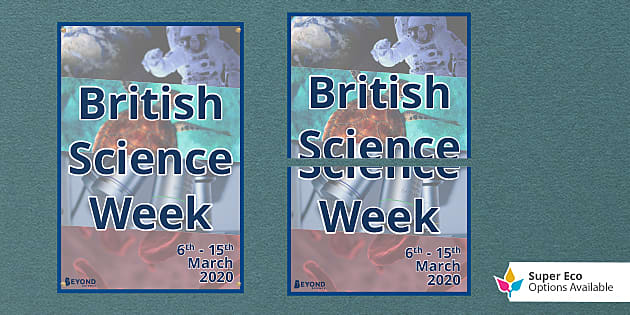 British Science Week 2020 Display Poster | Science | Beyond