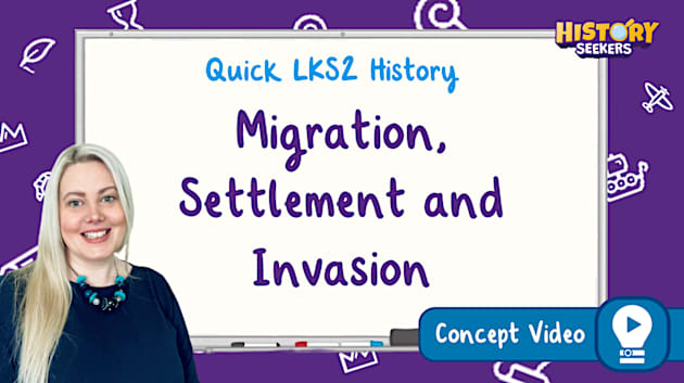 Migration, Settlement and Invasion | LKS2 History Concept Video