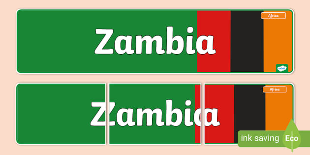 KS1 Zambia Display Banner (teacher made) - Twinkl KS1 Zambia Display Banner (teacher made) - Twinkl
