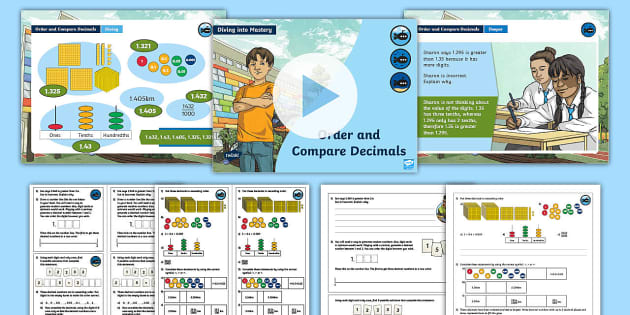 👉 Y5 DiM: Step 9 Order and Compare Any Decimals (up to 3.d.p)