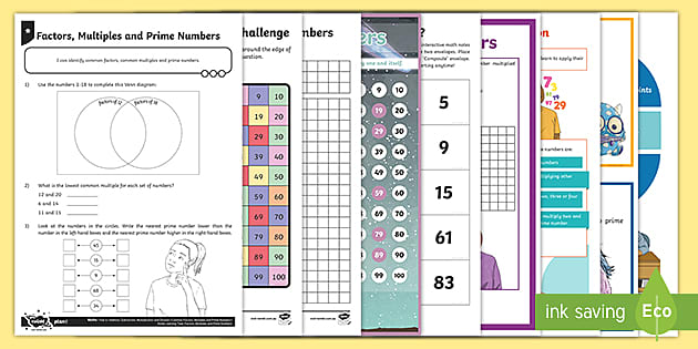 * NEW * Index Notation Upper Primary Unit Pack