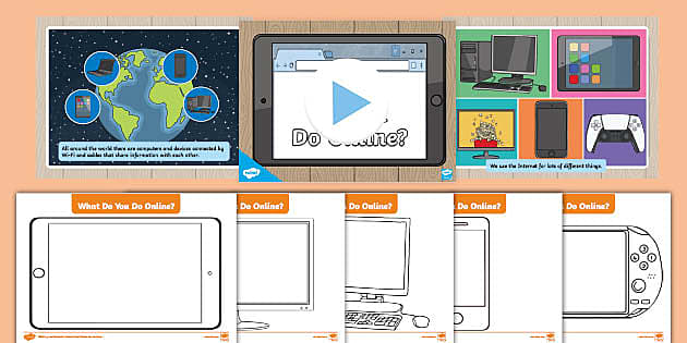 PSED What Do You Do Online? Adult Input Plan and Pack