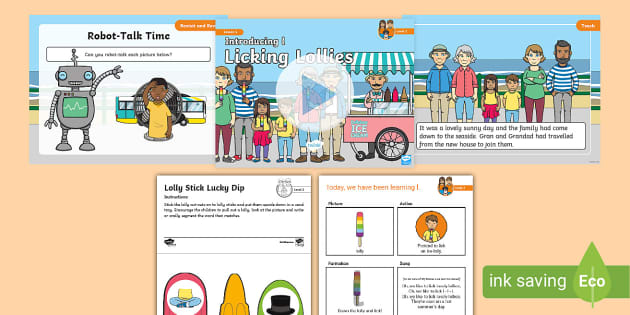 'l' phoneme Lesson Plan - Level/ Phase 2 Wk5L4 - Twinkl Phonics