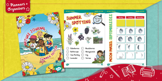 The Nature Journal | Summer Edition (teacher made) - Twinkl