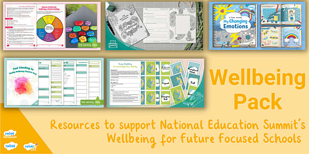 FREE! - *NEW* Twinkl x National Education Summit Wellbeing Resources