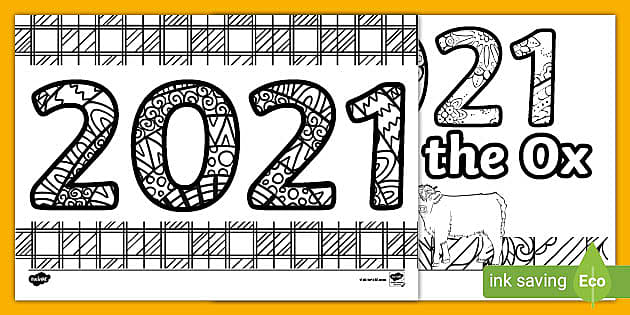 2021 Colouring Sheets - Primary Resources - Twinkl