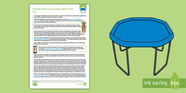 👉 EYFS Ages 3-5 Creative Ways to Use Large Activity Trays:Time